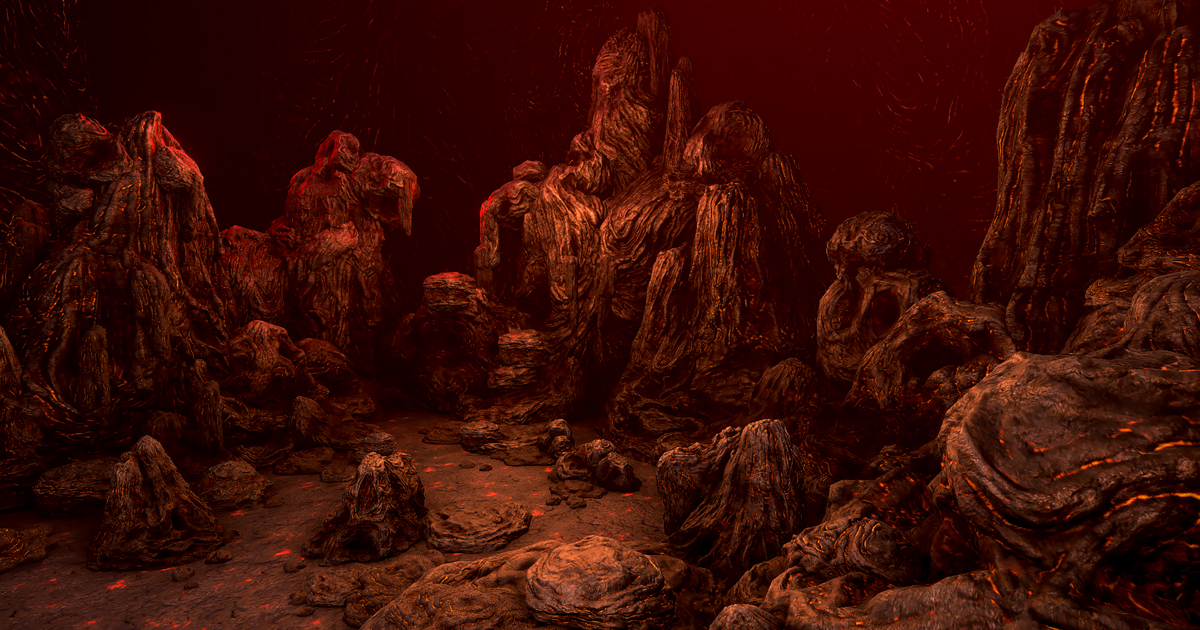 Lava rocks | 3D Landscapes | Unity Asset Store