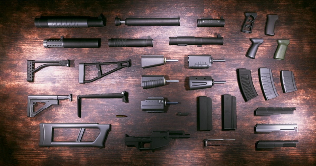 FPS VAL Modular Weapons Pack (HQ soviet silent assault rifles) | 3D ...