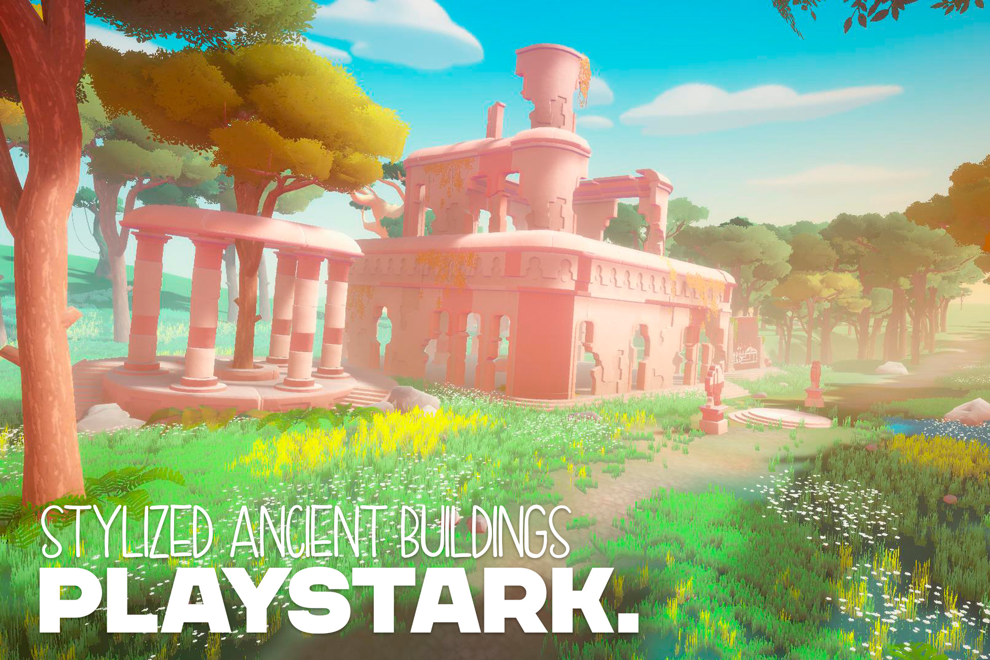 Stylized Ancient Buildings | 3D Environments | Unity Asset Store