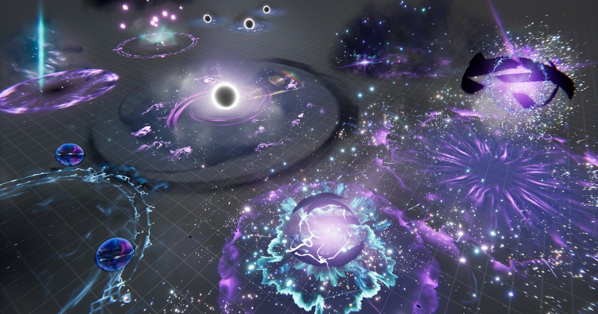 Realistic ARPG Cosmic Spells VFX | Spells | Unity Asset Store