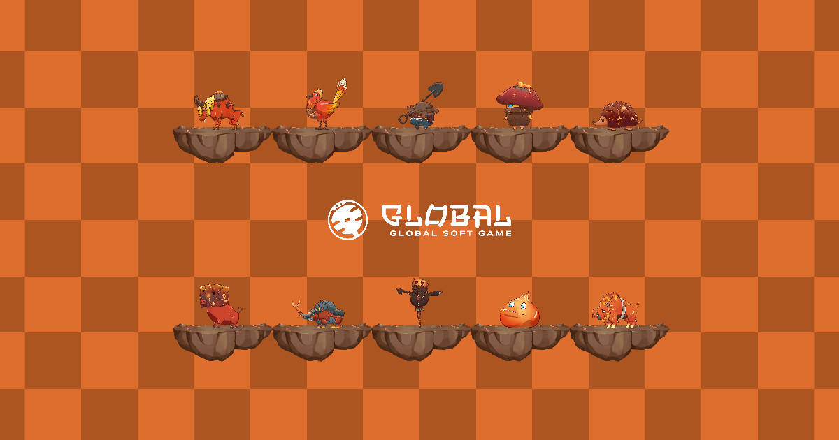 2D Anima Monster - Flame Series | 2D Characters | Unity Asset Store