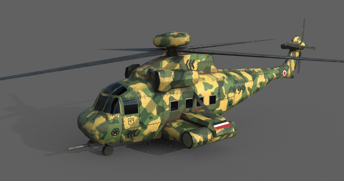MILITARY COPTER 4 | 3D Air | Unity Asset Store
