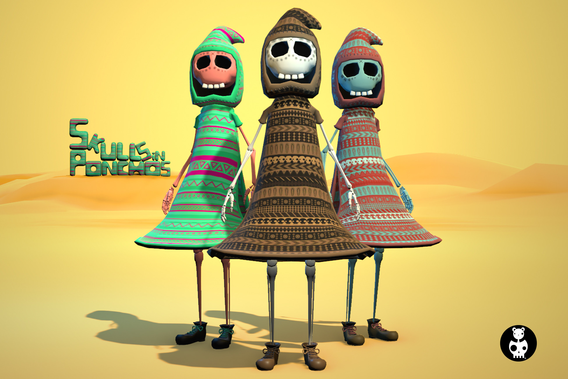Skulls In Ponchos 2 | 3D Characters | Unity Asset Store