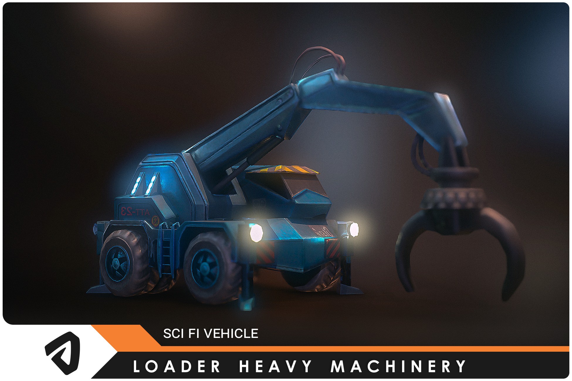 Loader Heavy Machinery | 3D Land | Unity Asset Store