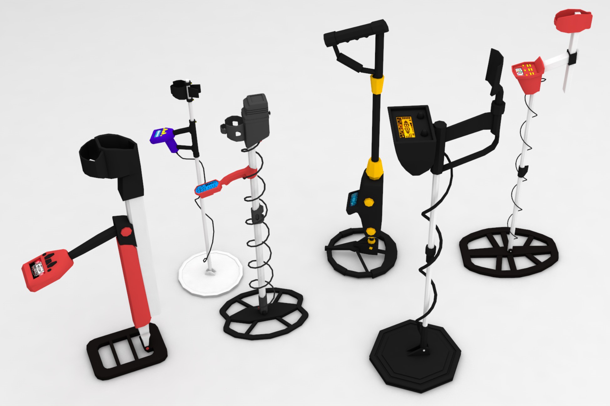 Metal Detector | 3D Electronics | Unity Asset Store