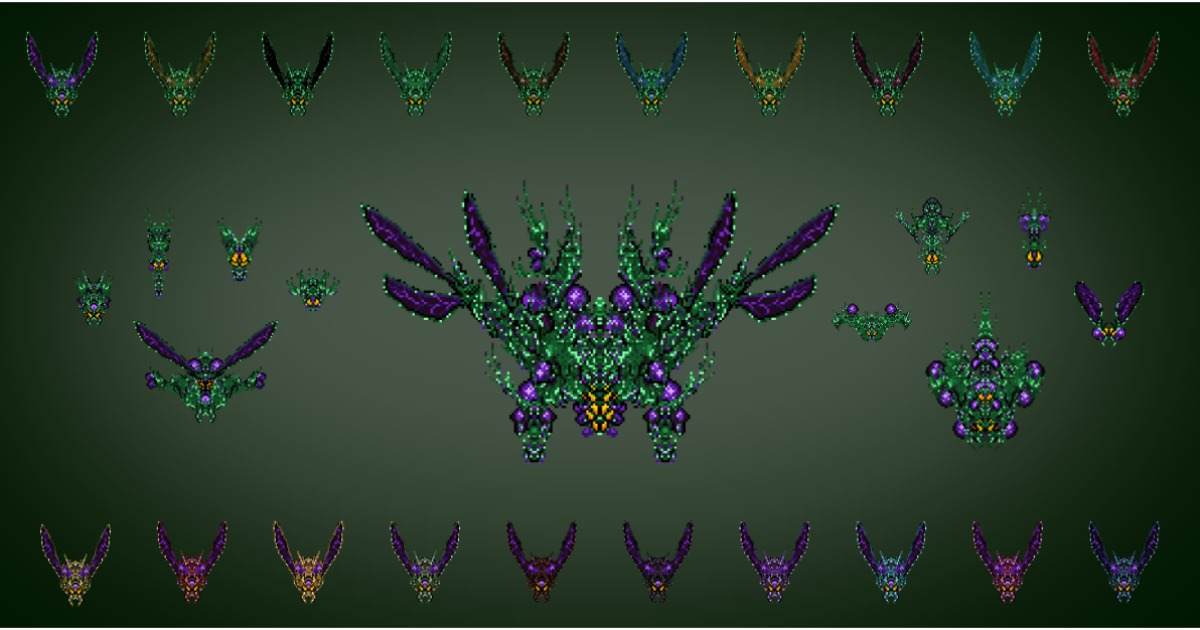 Pixel Space Shooter - SPLISS | 2D Characters | Unity Asset Store