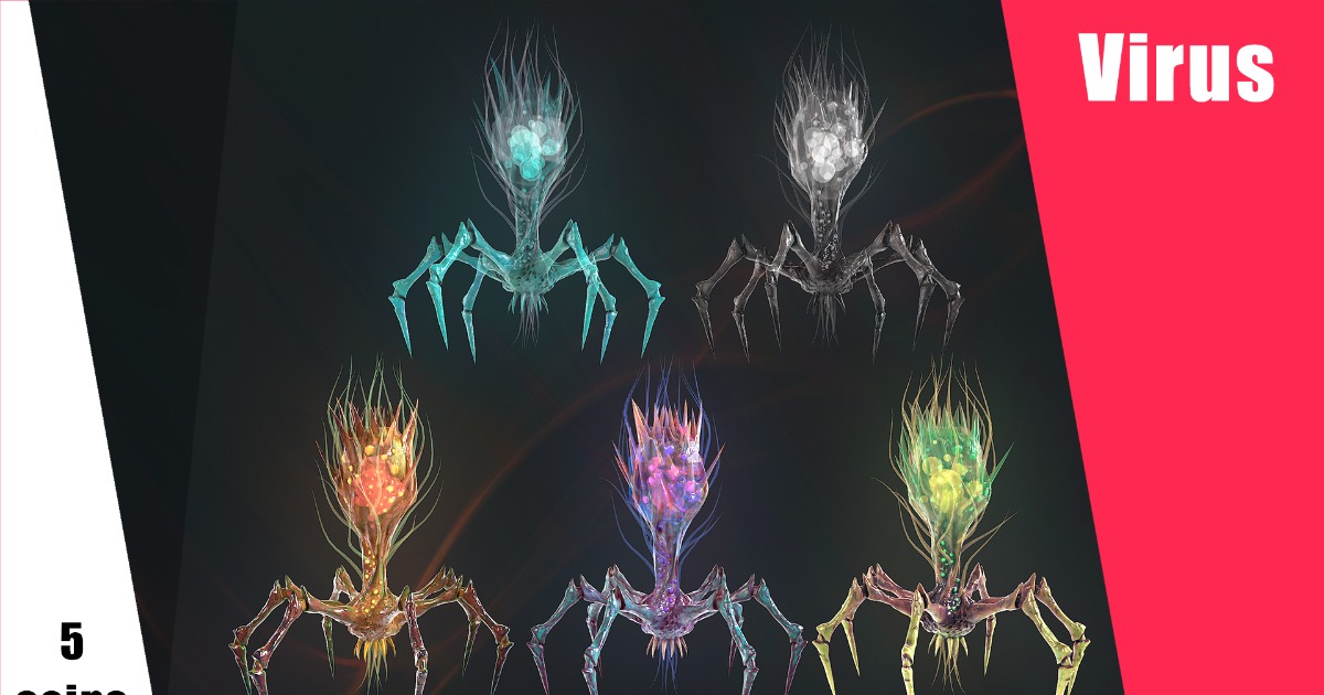Virus | 3D Creatures | Unity Asset Store