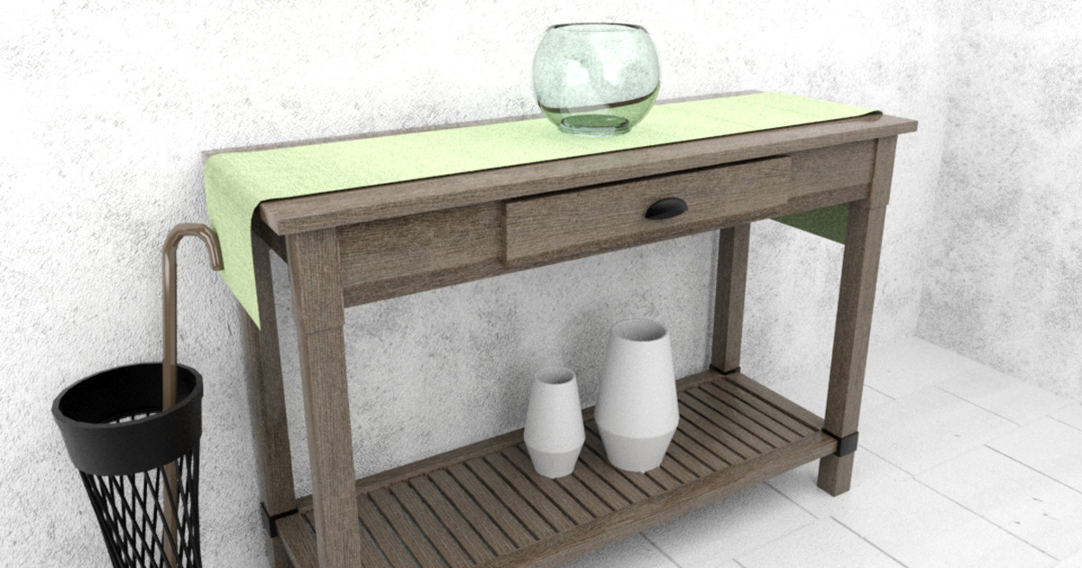 Table 3D and Props | 3D Furniture | Unity Asset Store