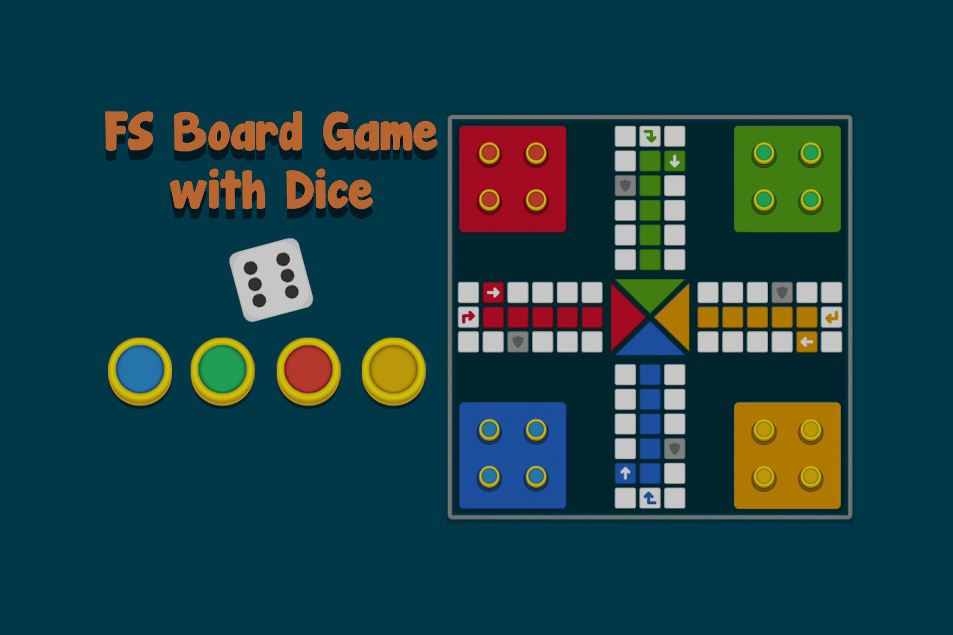 FS Board Game with Dice | Packs | Unity Asset Store