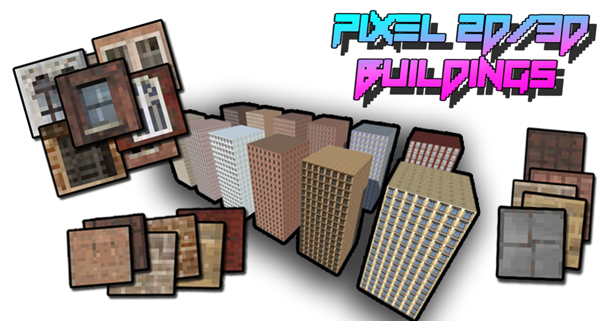 Pixel 2D/3D Buildings | 2D Building | Unity Asset Store