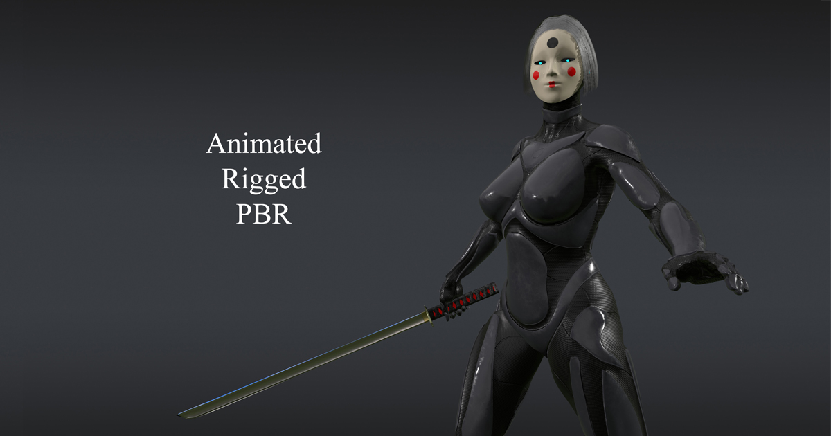 Android Geisha | Characters | Unity Asset Store