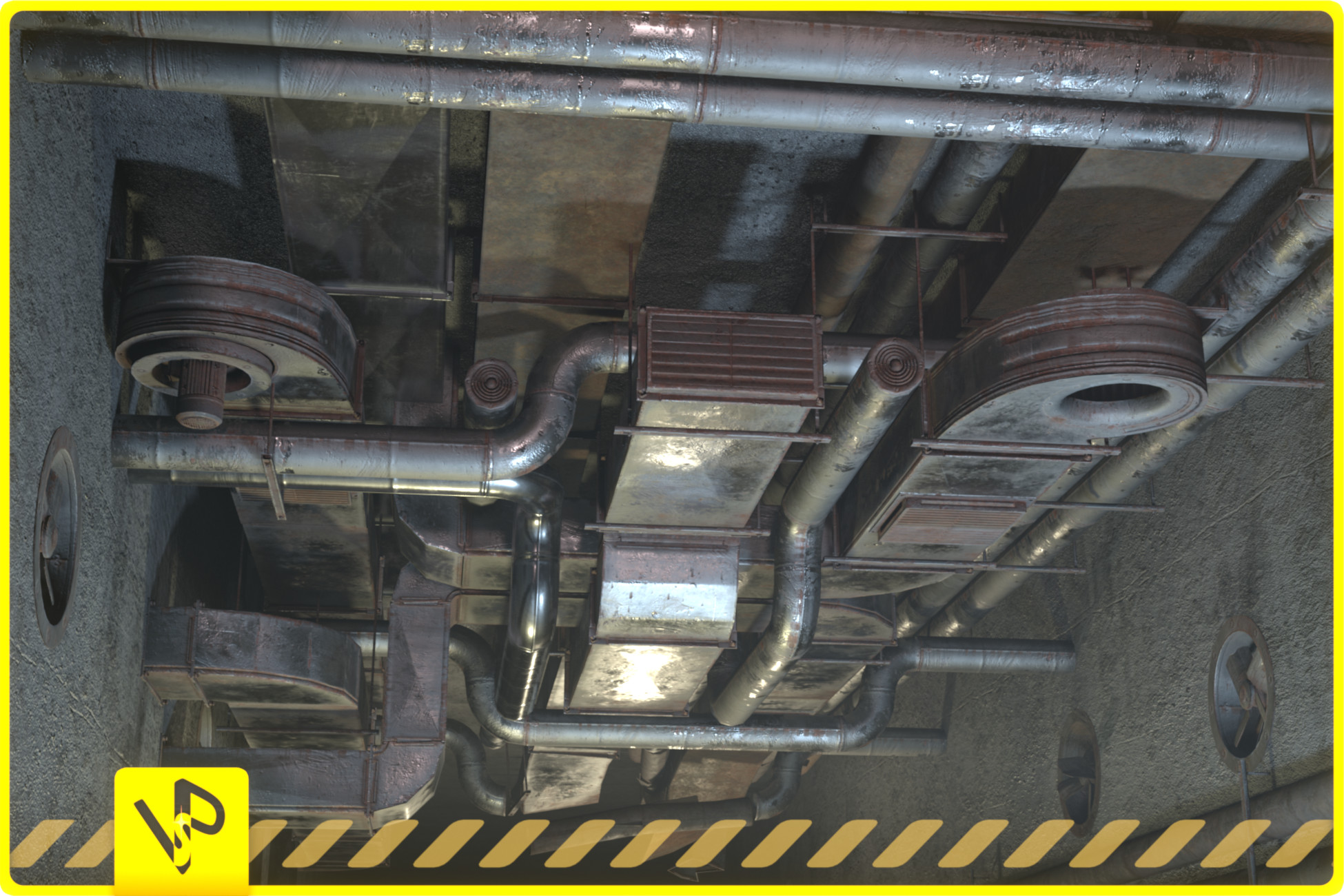 Ventilation System pack | 3D Industrial | Unity Asset Store