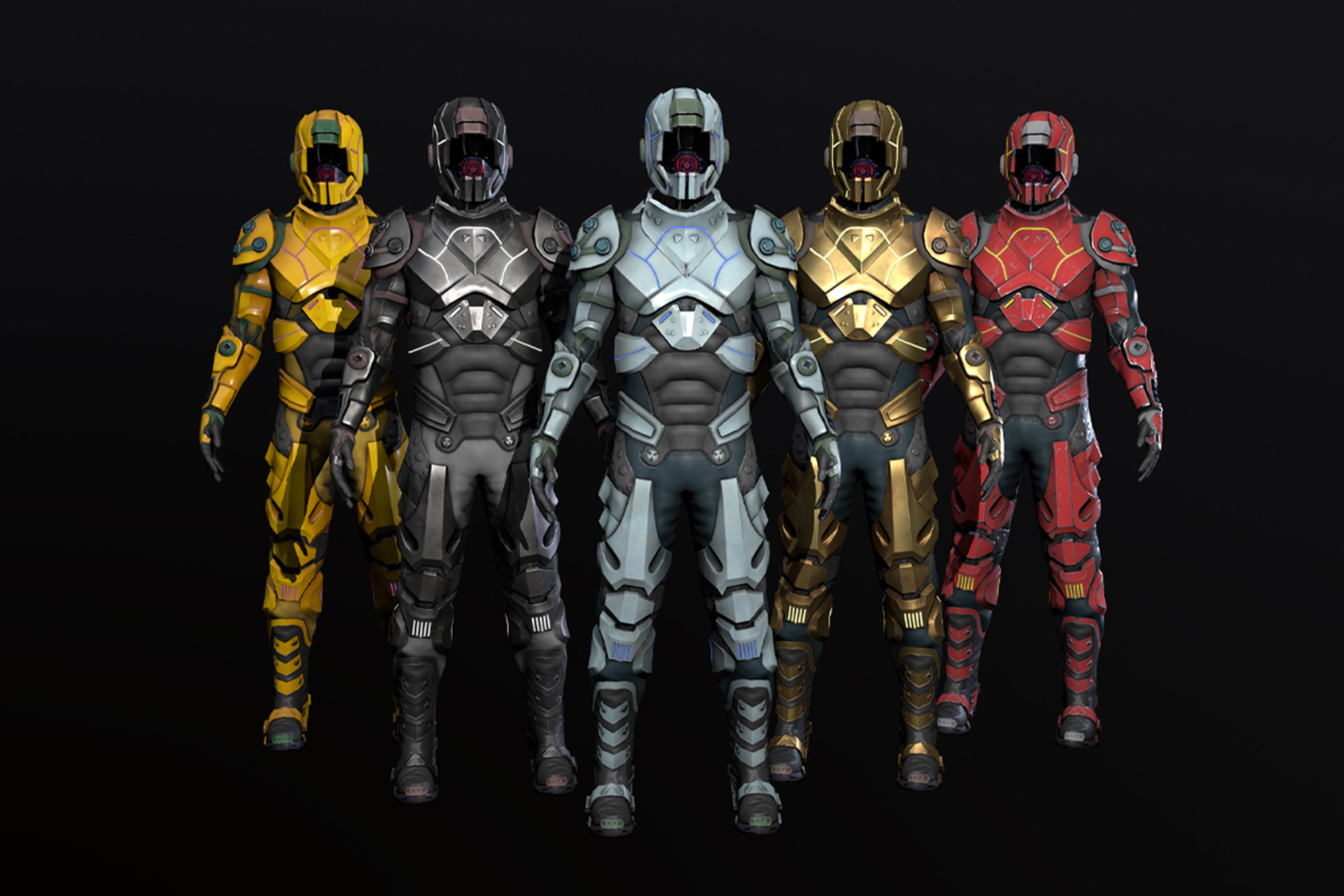 Cyborg man | Characters | Unity Asset Store