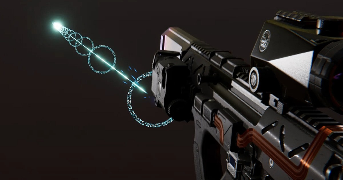 Sci-Fi Hitscan Shot Trail Rings | VFX Particles | Unity Asset Store