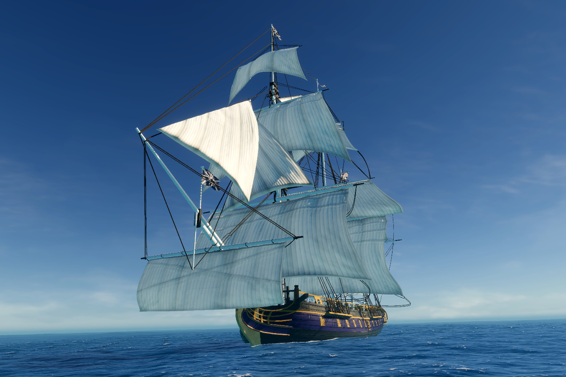 HMS Bounty Sail Boat | 3D Sea | Unity Asset Store