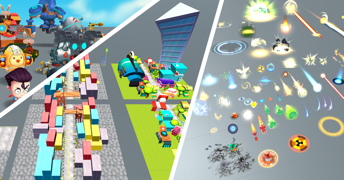 Unsung Heroes 3D Art Asset Pack | 3D Characters | Unity Asset Store