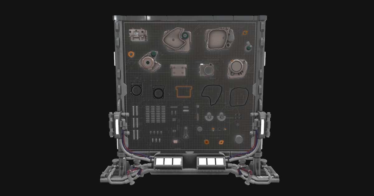 Interactive VR Engine Assembly Simulation | 3D Props | Unity Asset Store