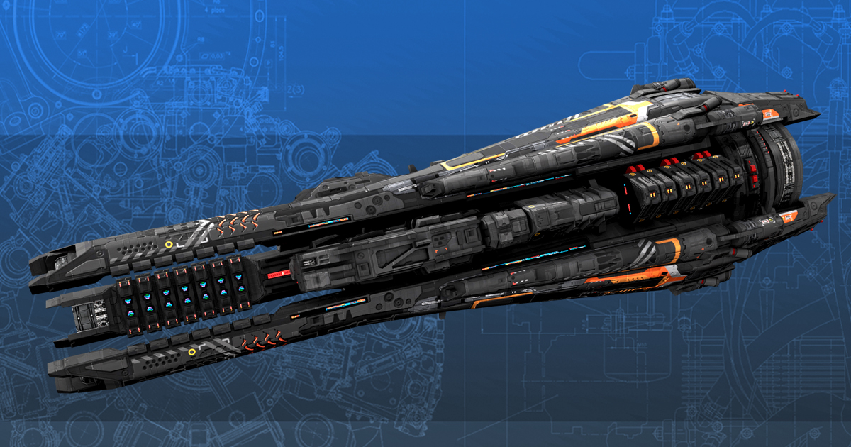 Federation Destroyer B5 | 3D Space | Unity Asset Store