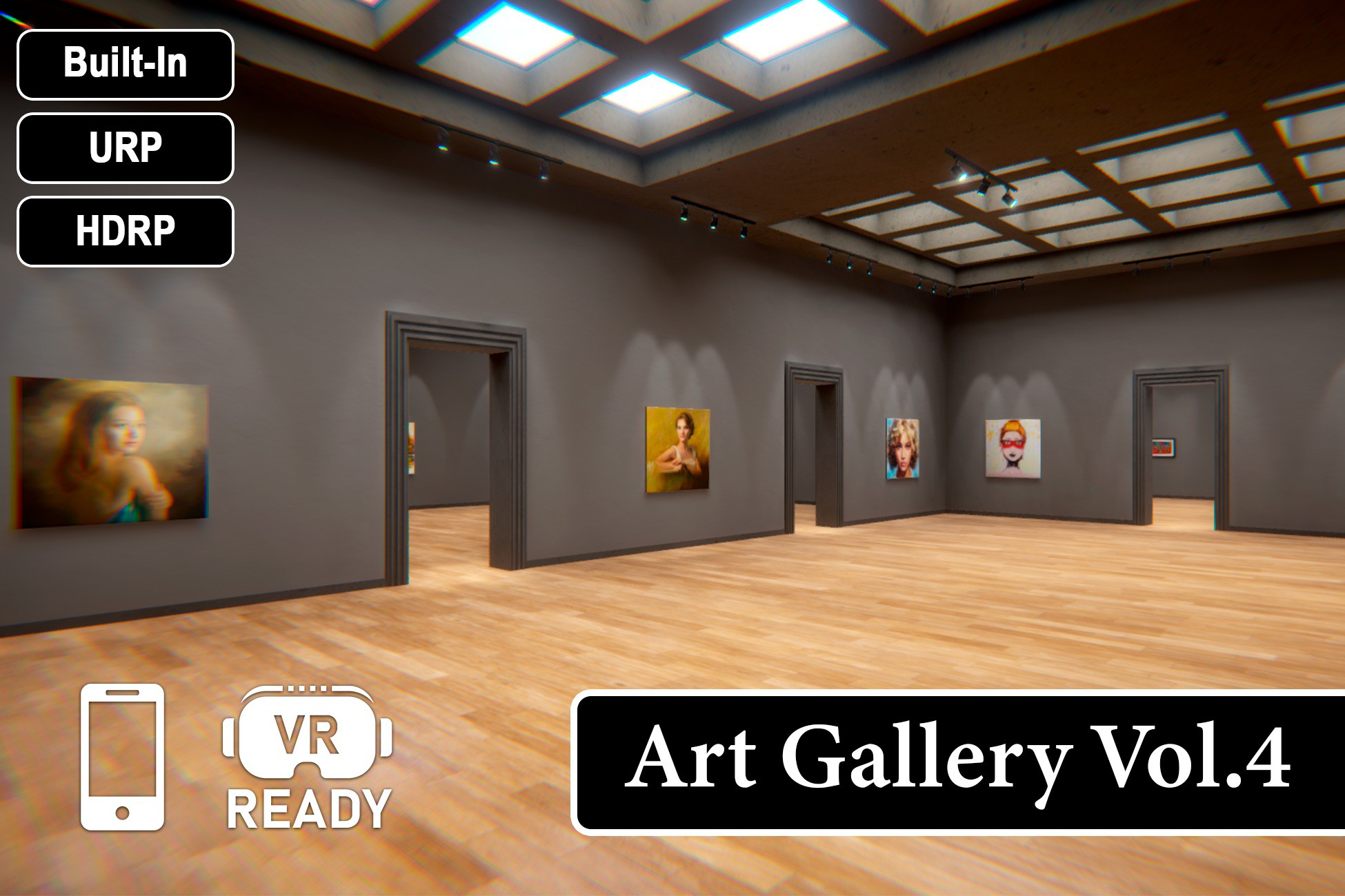 Art Gallery Vol.4 | 3D Environments | Unity Asset Store