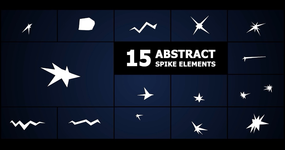 Abstract Spike Elements (12.03.25) | 2D Textures & Materials | Unity ...