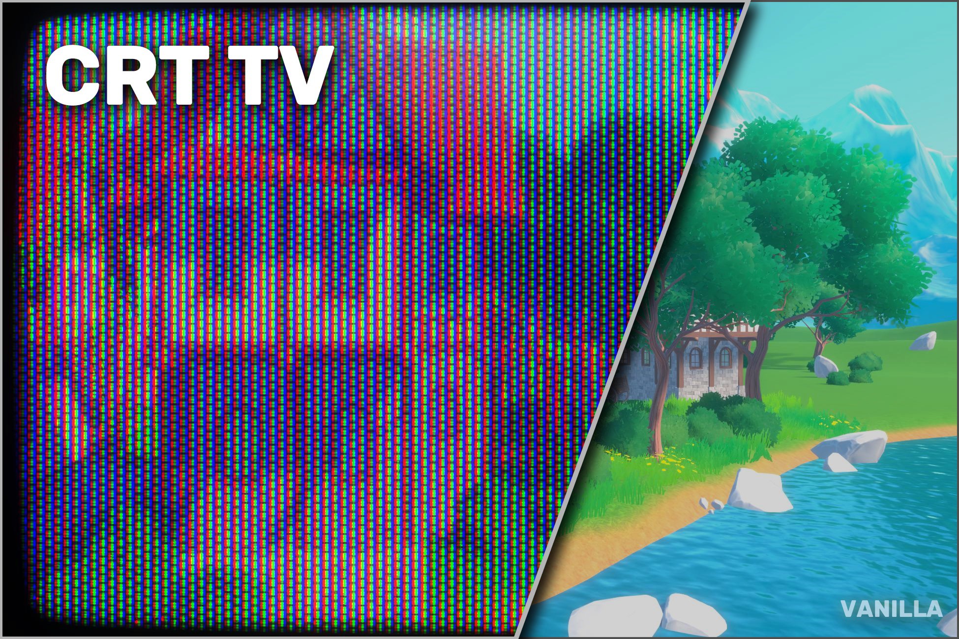 Retro: CRT TV | Fullscreen & Camera Effects | Unity Asset Store