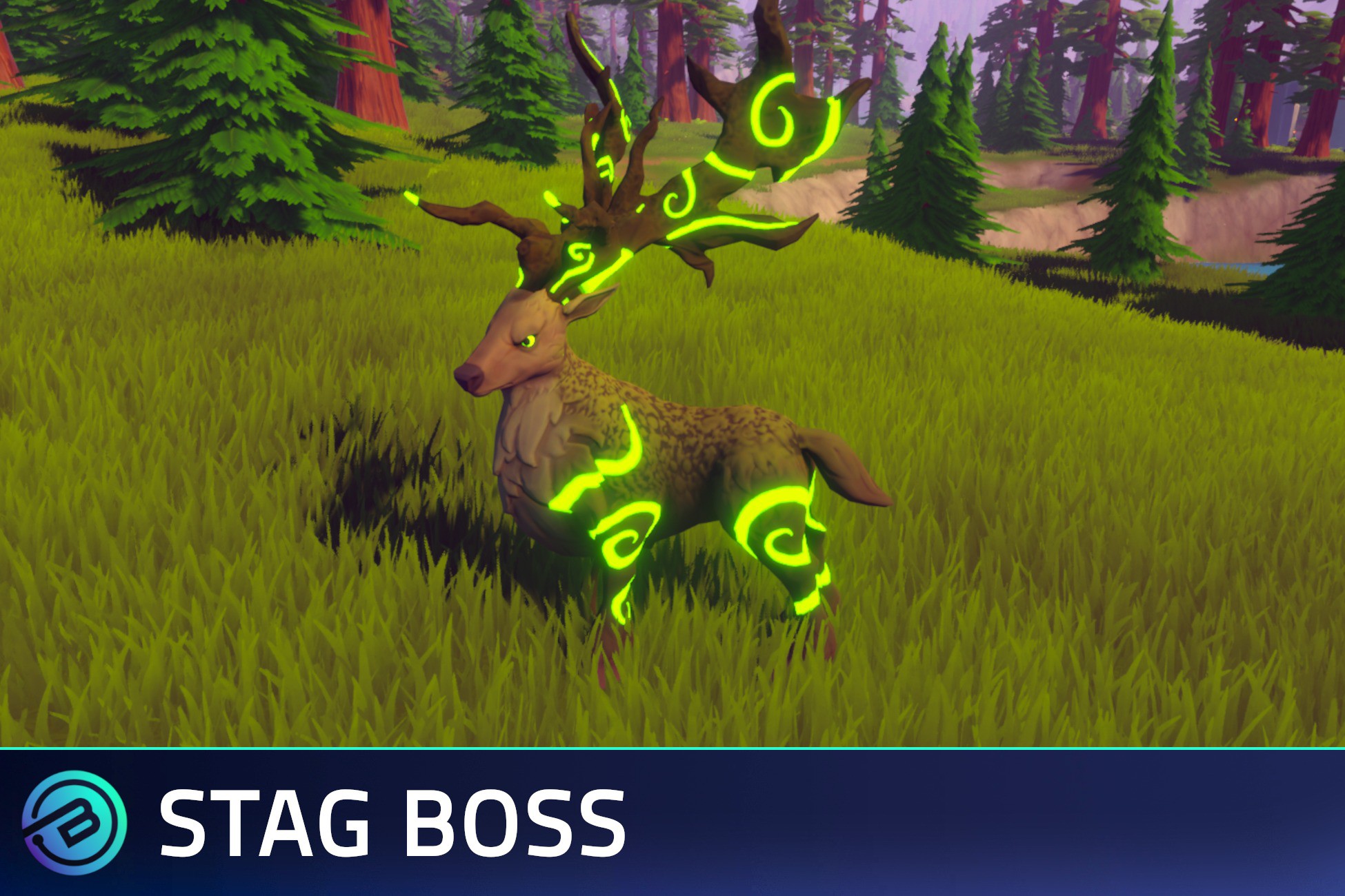 Stylized Stag Boss - RPG Forest Animal | Characters | Unity Asset Store