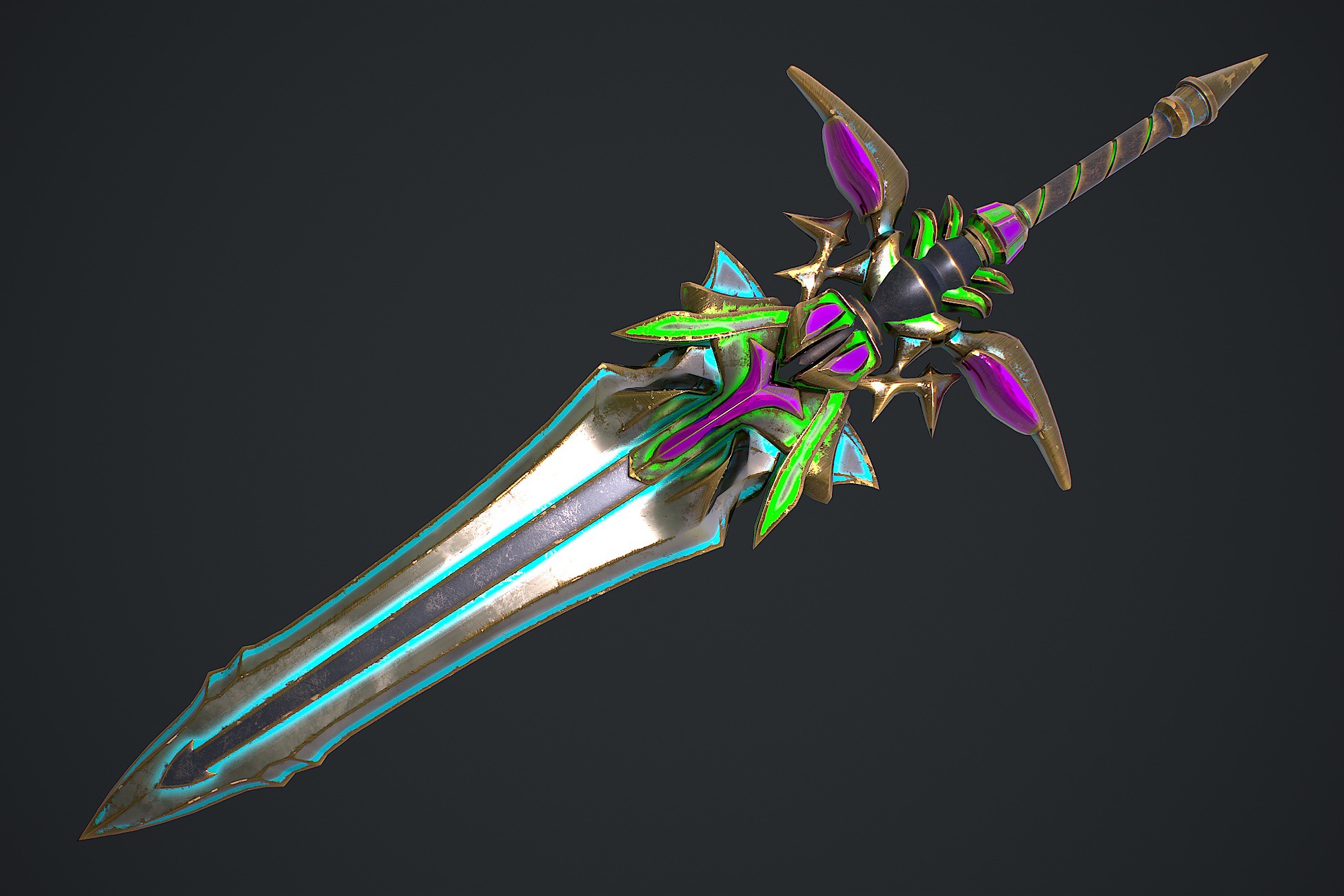 Fantasy sword 19 | 3D Weapons | Unity Asset Store