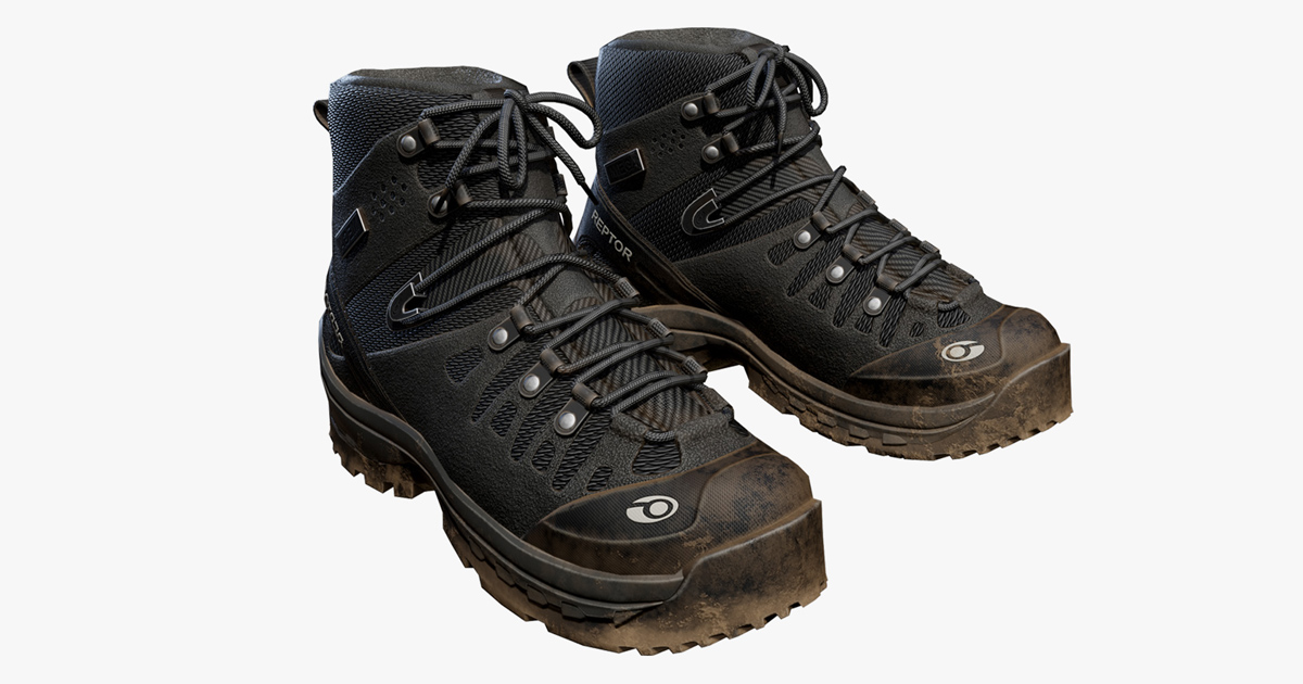 Tactical Boots A | 3D Clothing | Unity Asset Store