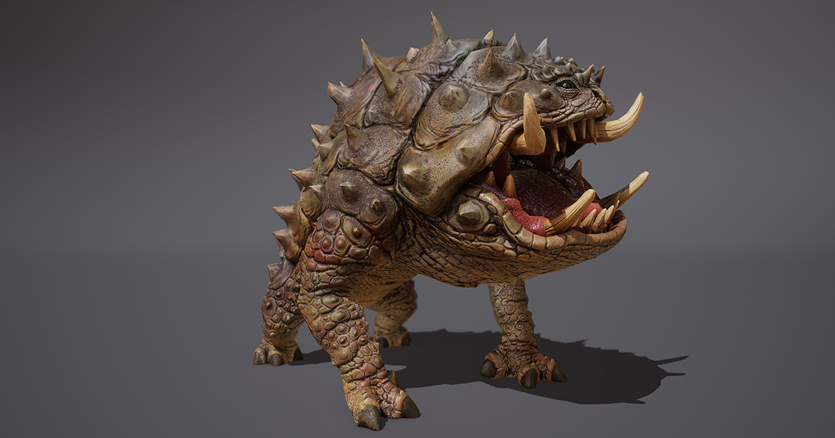 SCI FI: GOBBLER | 3D Creatures | Unity Asset Store