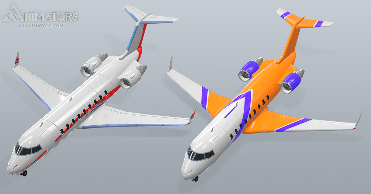 Low Poly Small Airplanes | 3D Air | Unity Asset Store