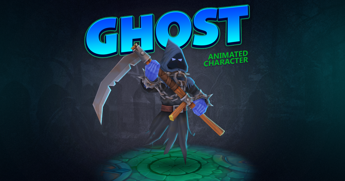 Ghost animated character | 3D Characters | Unity Asset Store