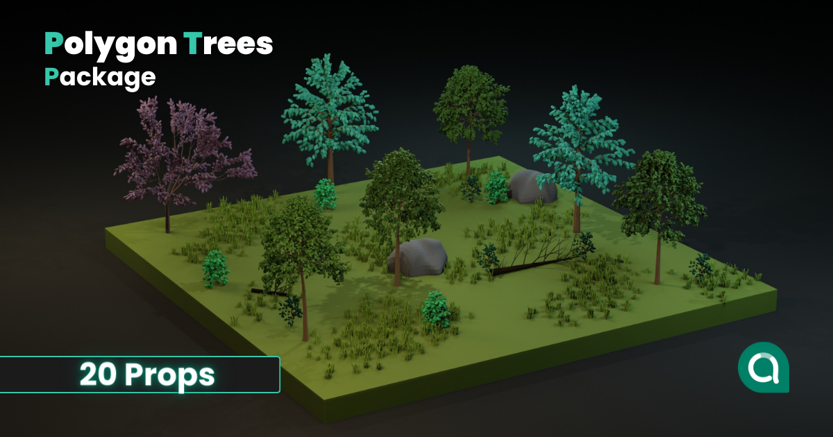 Polygon Trees | 3D Trees | Unity Asset Store