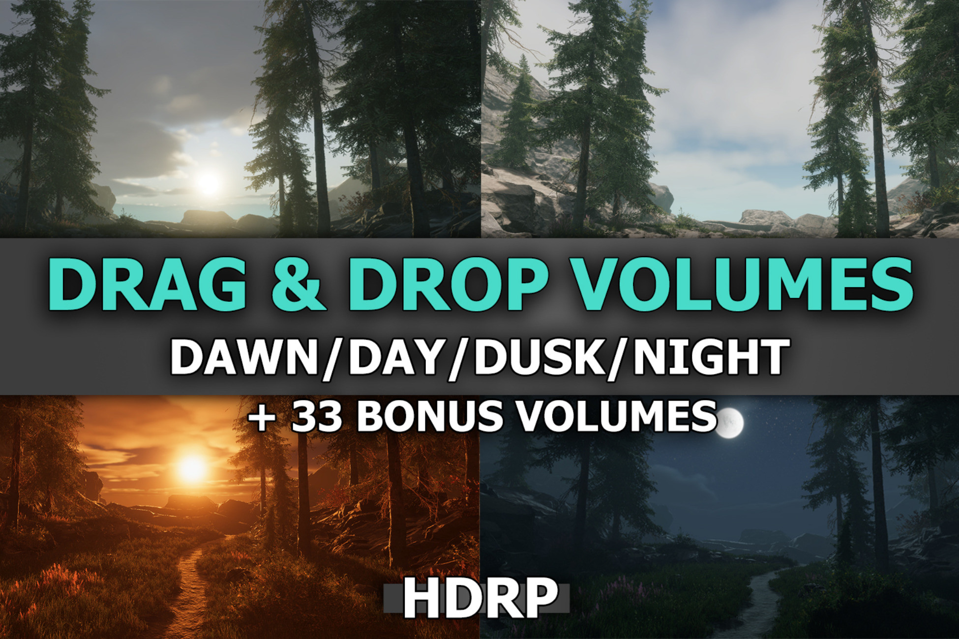 Drag&Drop Volumes | 카메라 효과 | Unity Asset Store