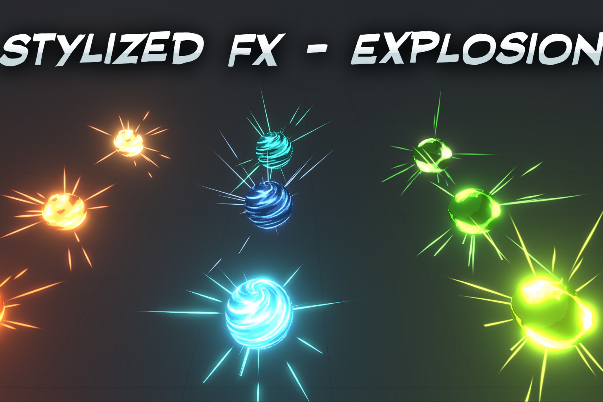 Stylized FX - Explosion | 呪文 | Unity Asset Store