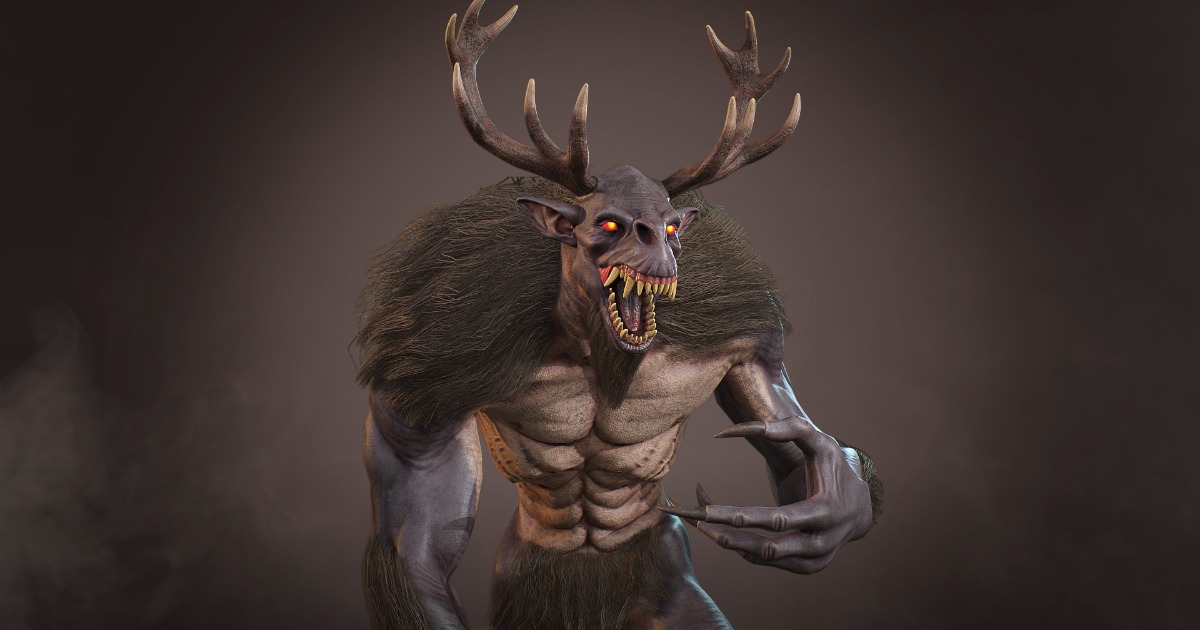 Creature 04 Wendigo | Characters | Unity Asset Store