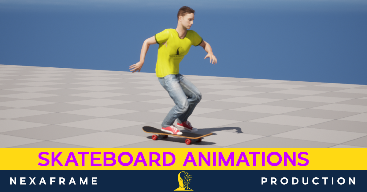 Skateboard Animations | 3D Animations | Unity Asset Store