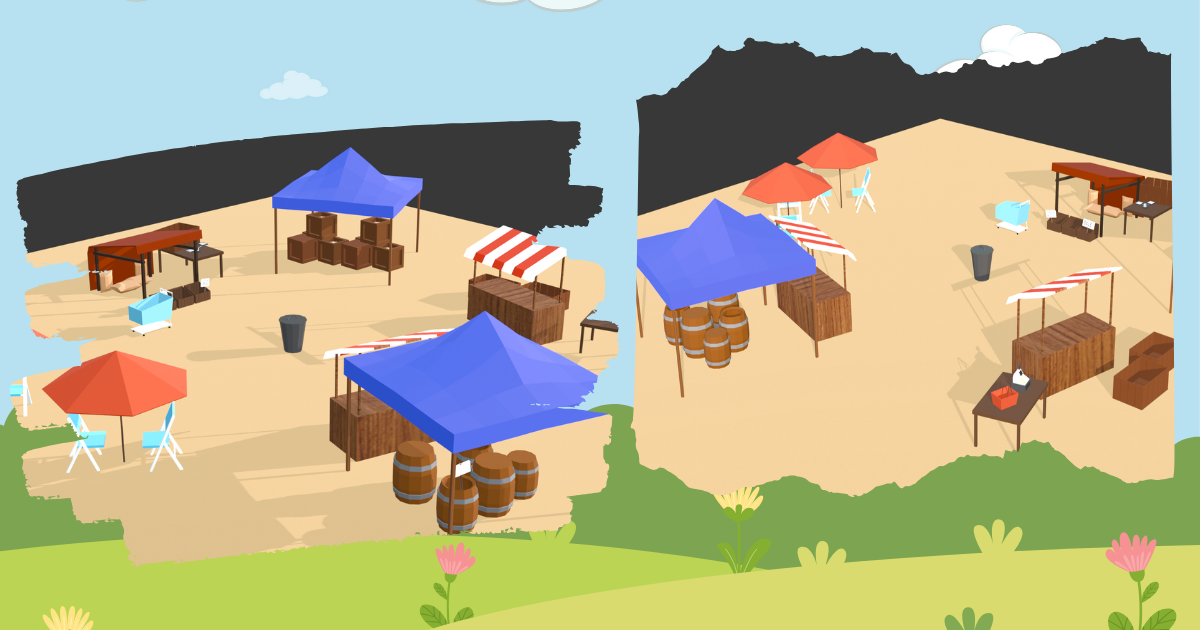 AIRIDev Market Props | 3D Props | Unity Asset Store