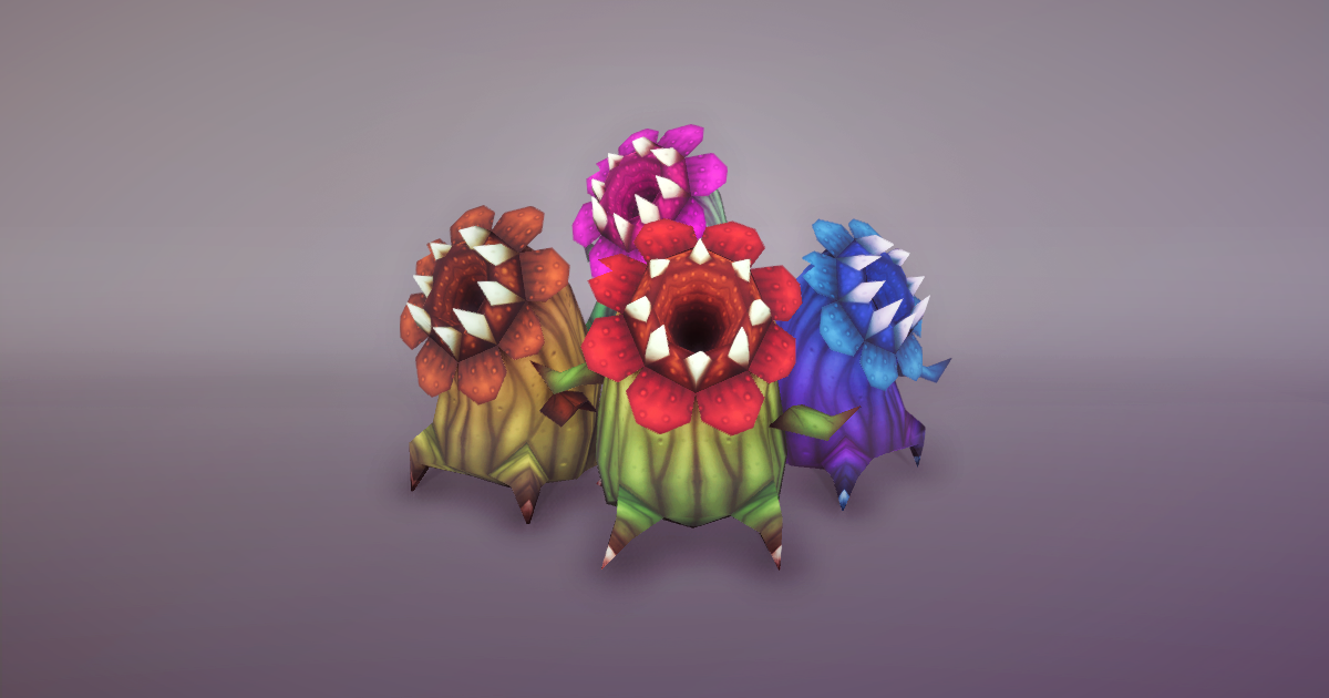 Flower Monster | 3D Creatures | Unity Asset Store