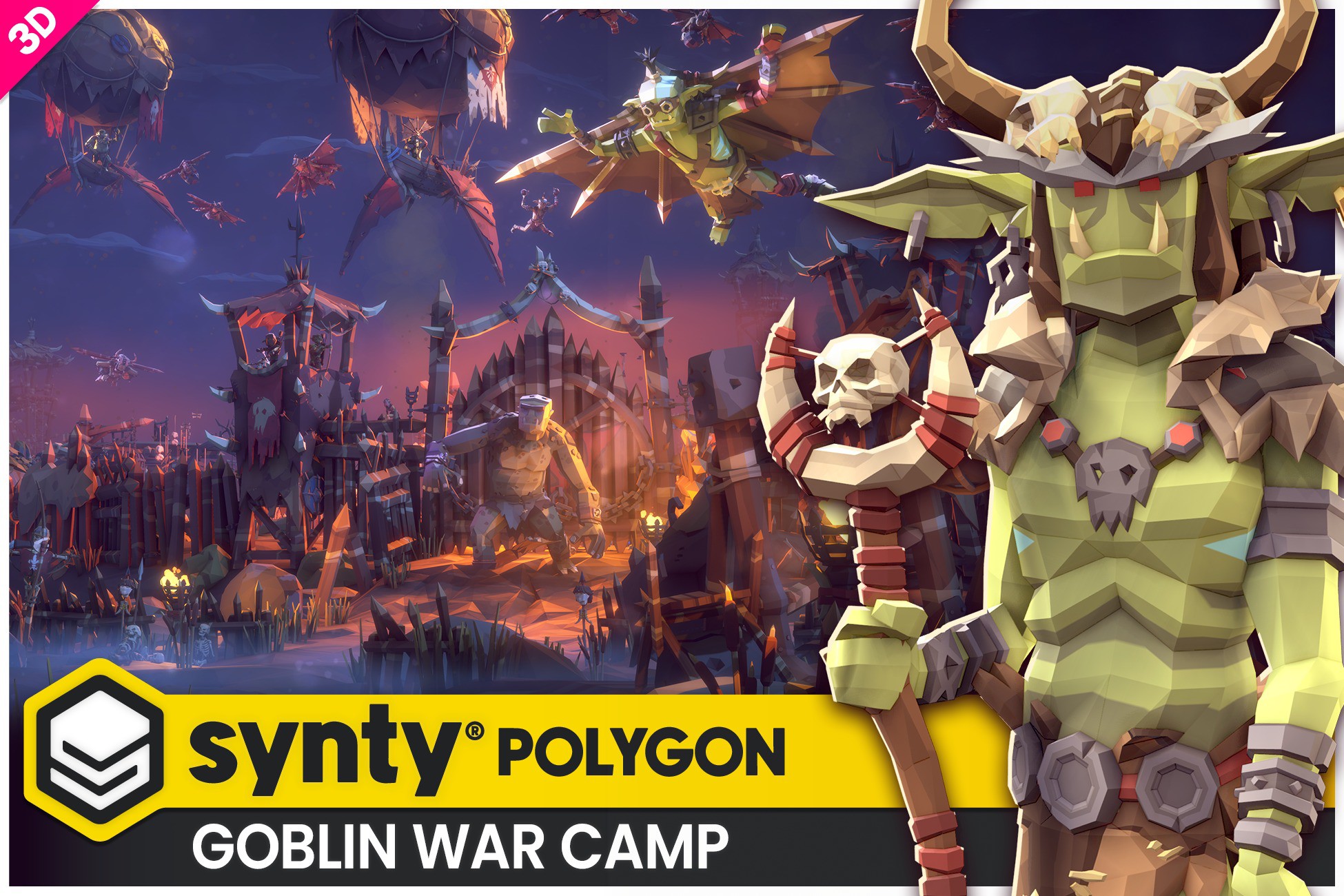Goblin War Camp Pack - Synty POLYGON - Stylized Low Poly Assets | 3D Environments | Unity Asset ...