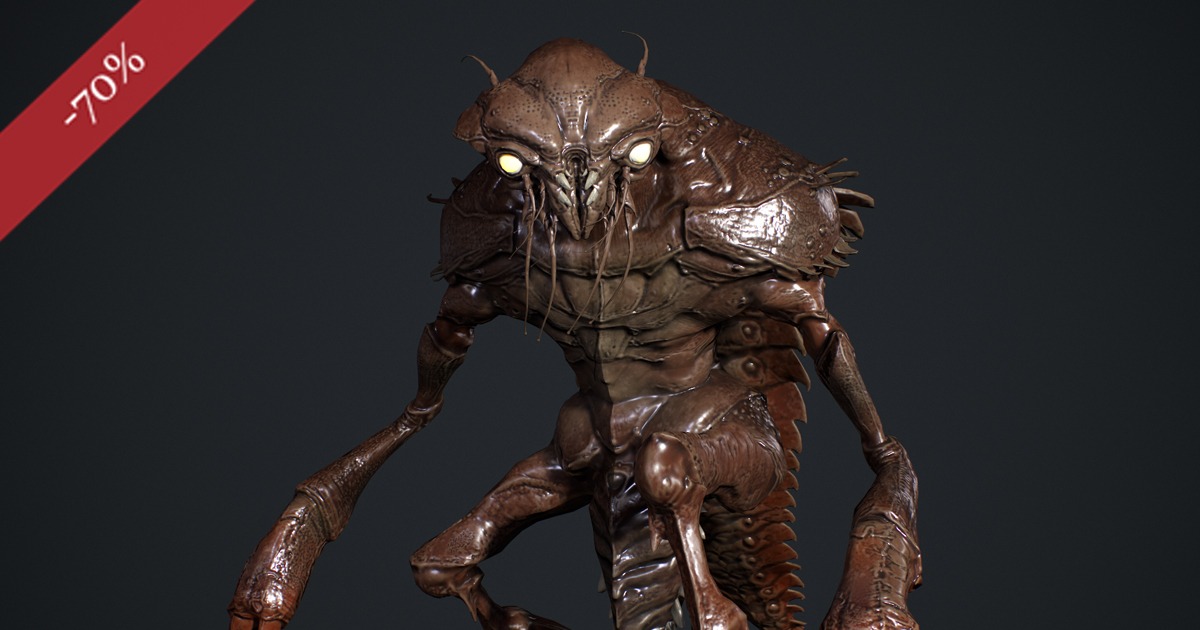 Bug Creature 1 | 3D Creatures | Unity Asset Store