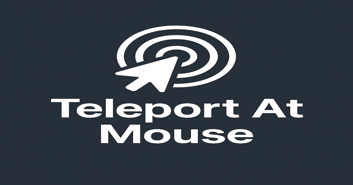 Teleport At Mouse Pro | Utilities Tools | Unity Asset Store