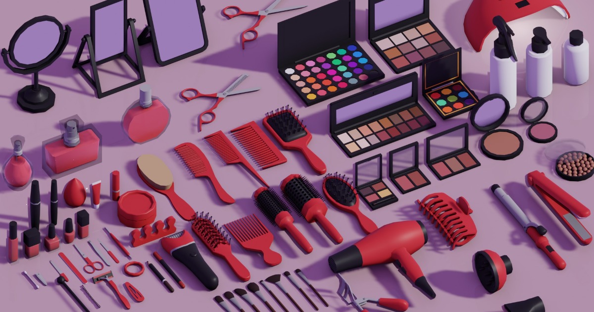Beauty Pack | 3D Props | Unity Asset Store