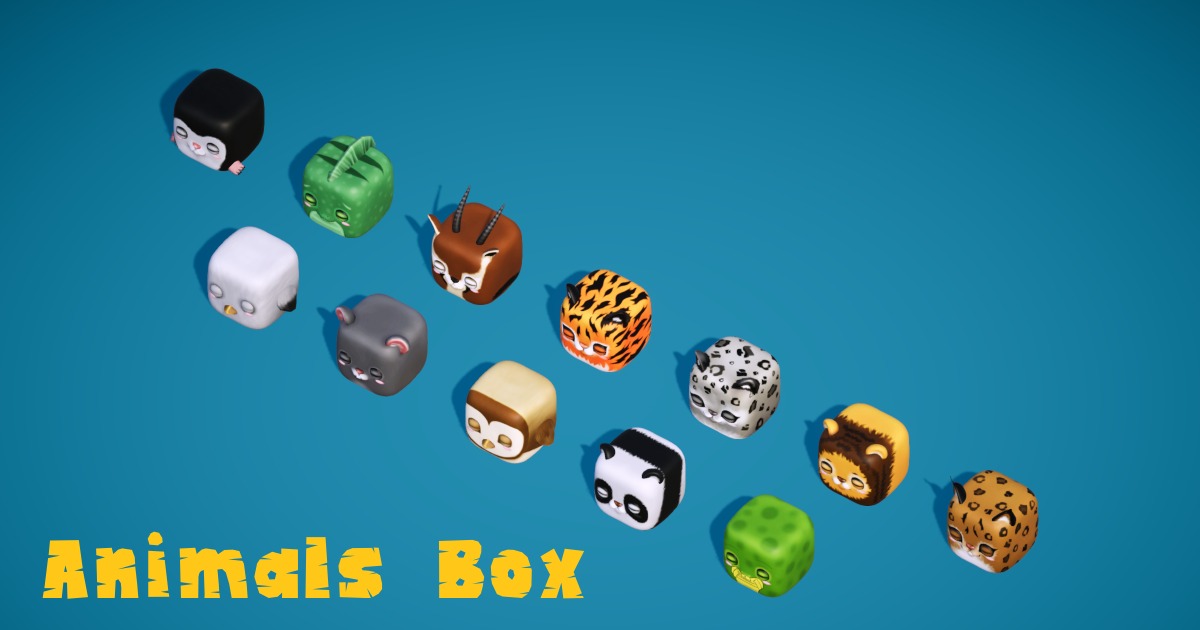 Animals Box | 3D Animals | Unity Asset Store