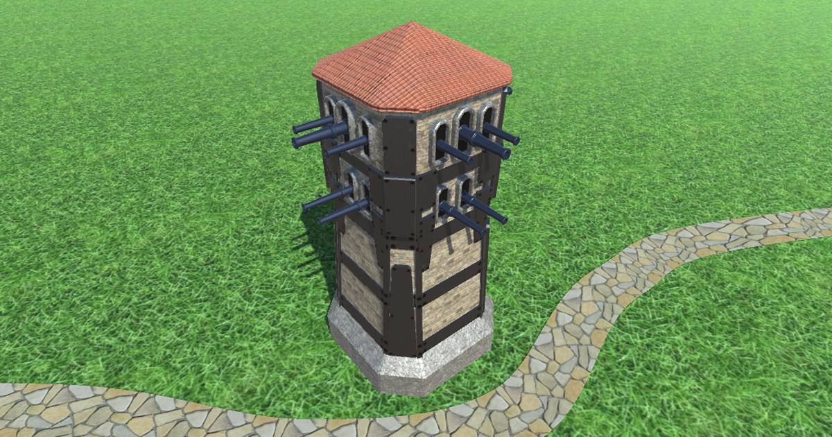 Buckshot towers | 3D Fantasy | Unity Asset Store