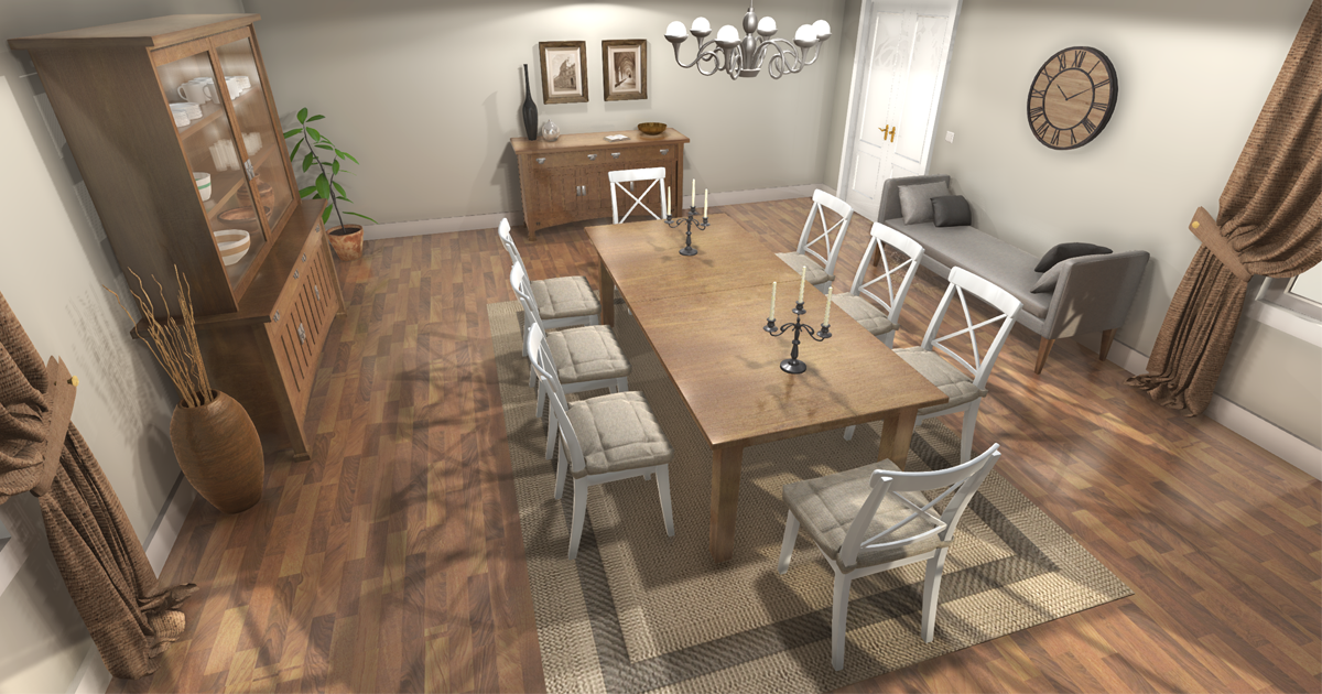 Dining Room | 3D Interior | Unity Asset Store