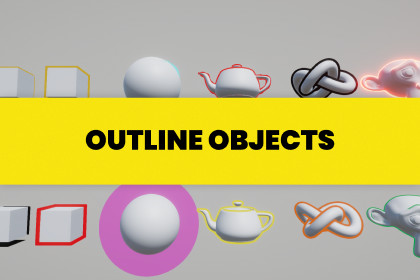 Outline Objects: Quick Outline Shader and Outline Material for URP | Unity AssetStore Price down ...