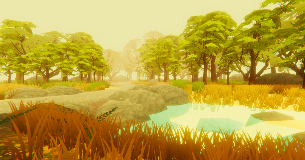 Low Poly Fantasy Forest Pack | 3D Trees | Unity Asset Store