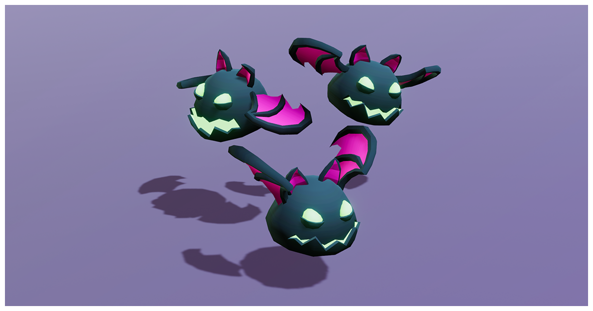 Bat Cute Series | 3D Creatures | Unity Asset Store