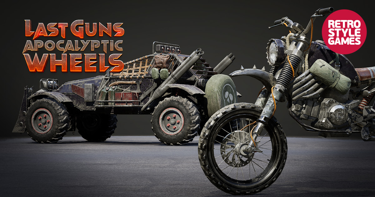 Last Guns - Apocalyptic Wheels | 3D Land | Unity Asset Store