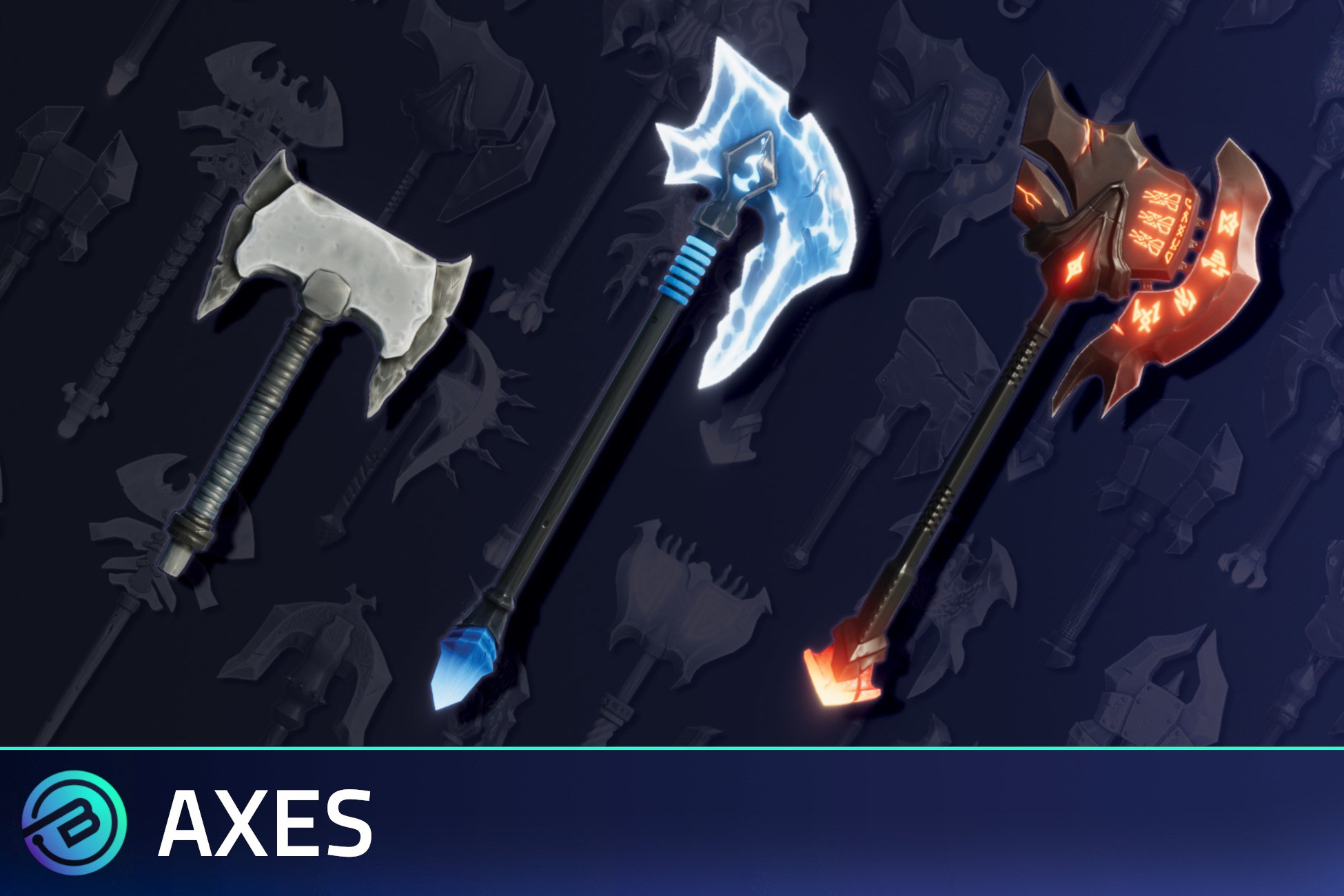 Stylized Axes - RPG Weapons | 3D Weapons | Unity Asset Store
